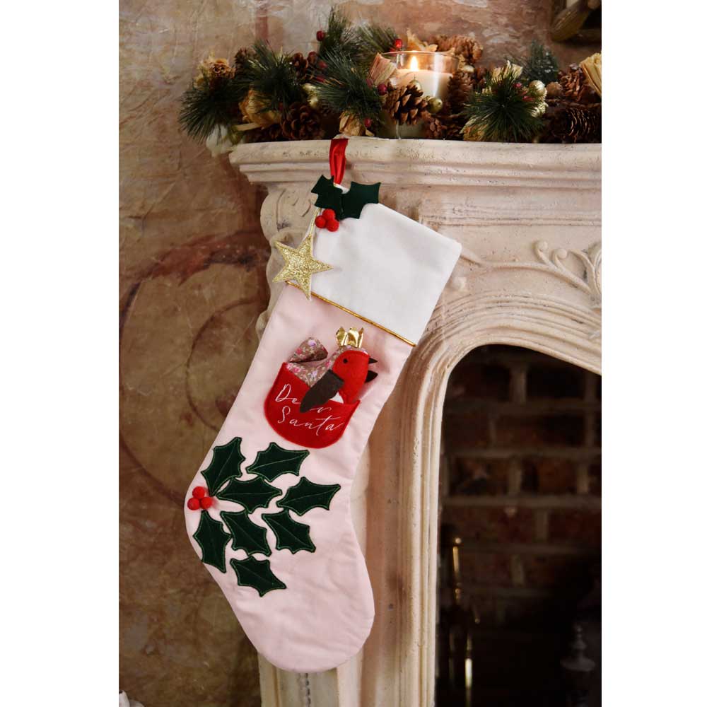 Robin Stocking | Festive Gifts – Nightie Night Ltd